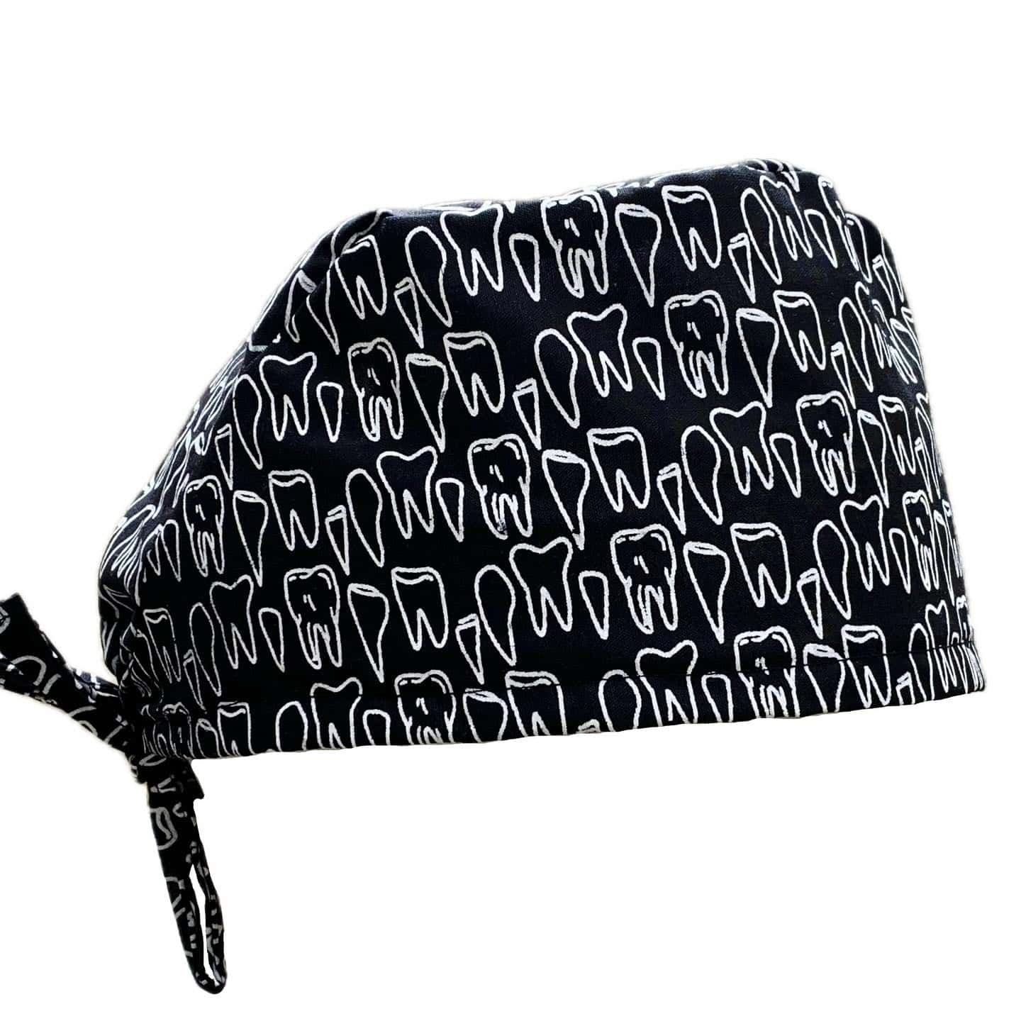 Shop Black Teeth Surgical Cap - Perfect for Dental Professionals